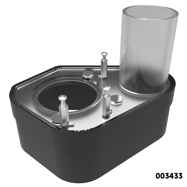 Dust Foot for Desktop with Router | ShopBot Tools | CNC Accessories ...